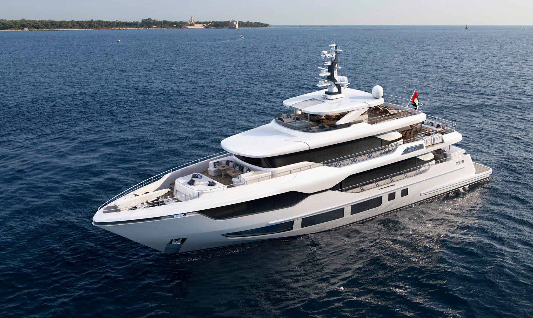 Majesty 120 | Luxury Mega Yachts for Sale in UAE | Majesty Yachts